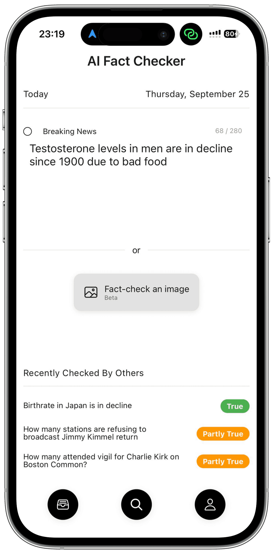AI Fact Checker App - Verify News & Detect Misinformation Instantly