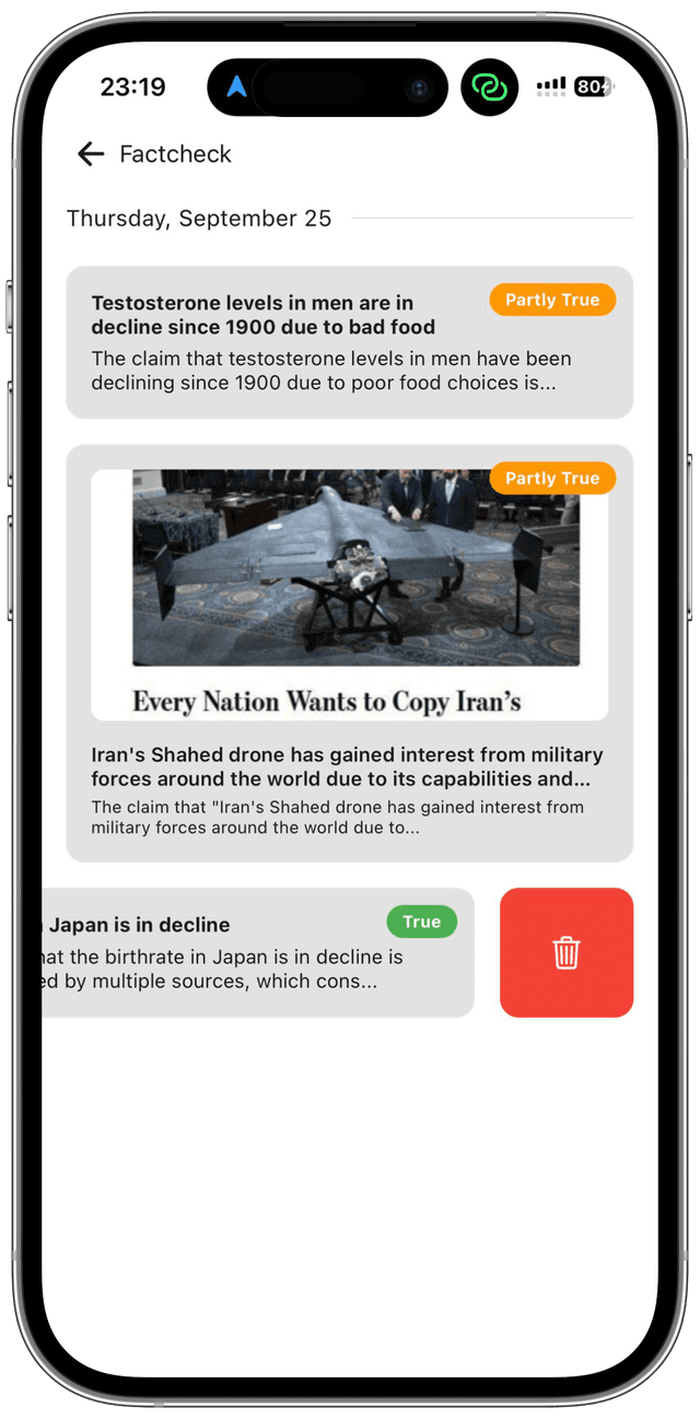 AI Fact Checker App - Verify News & Detect Misinformation Instantly