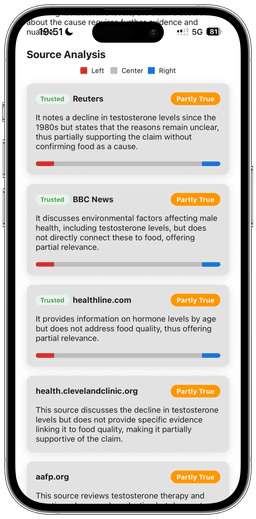 AI Fact Checker App - Verify News & Detect Misinformation Instantly
